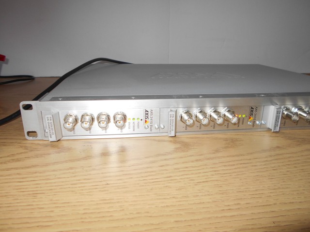 Axis 291 1u Video Server Rack With 3 Encoder Blades Q7436 Modules for ...