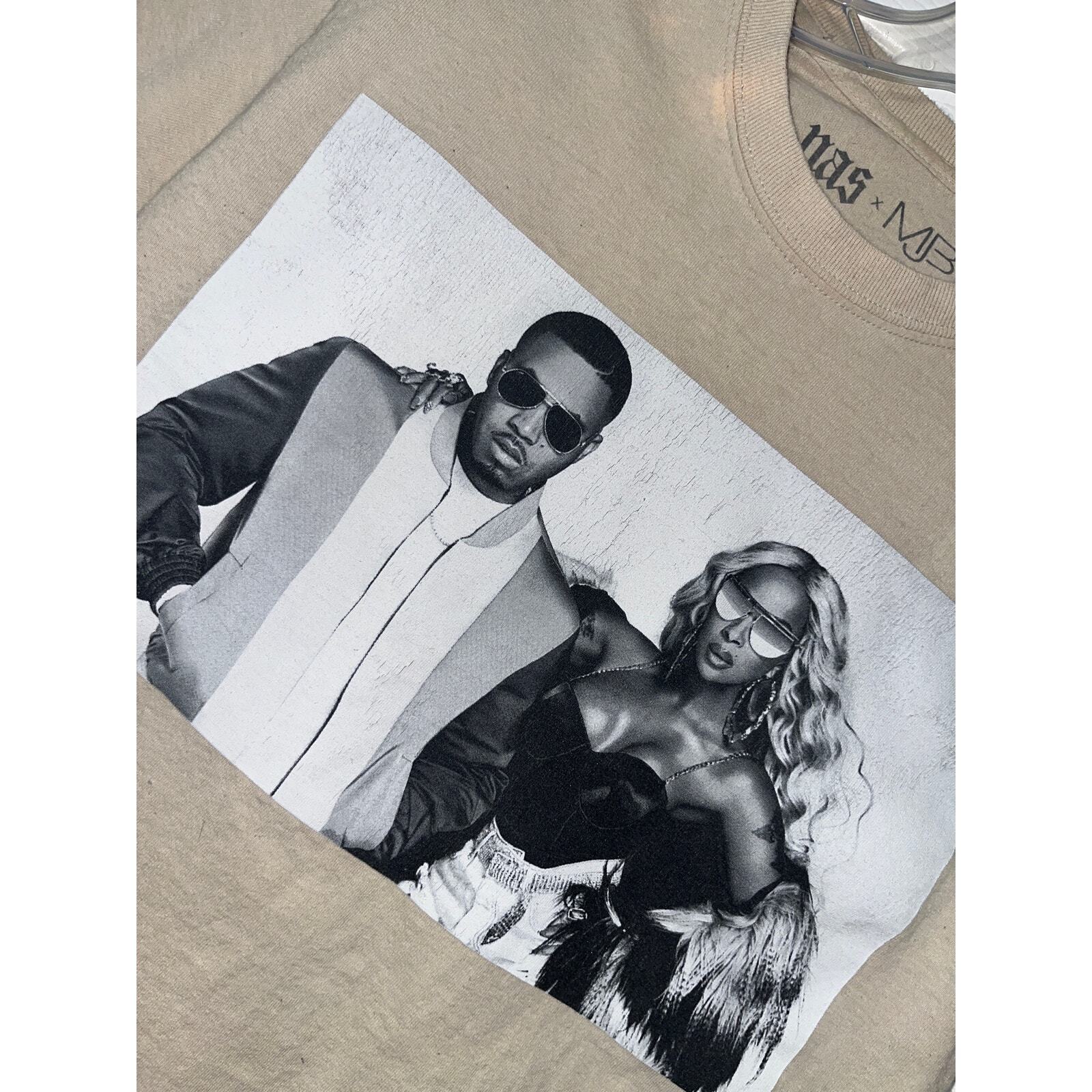 Mary J Blige x Nas Concert TShirt Merchandise S - Gem