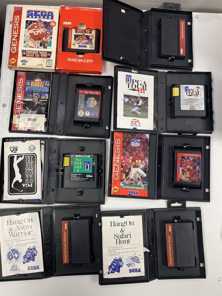 Lot of 20 - Sega Genesis & Master System Games - Tested and Working | eBay