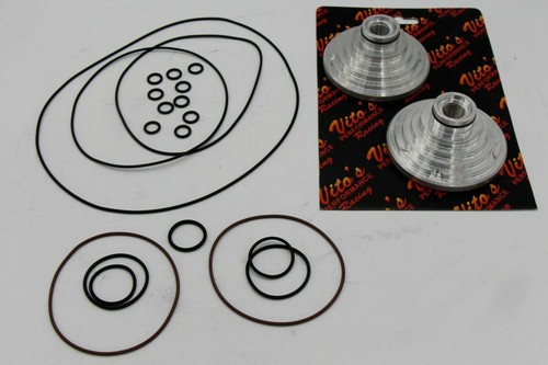 2 X Cool Head Domes Yamaha Banshee Pro Design VITO's + Kit O-RING Combo ...