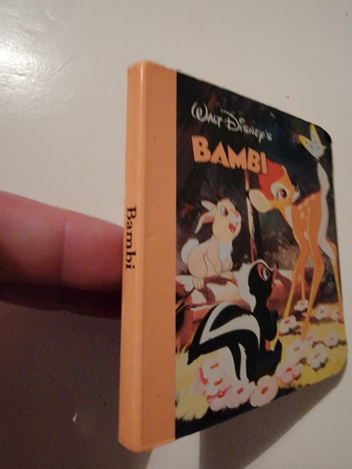 BAMBI 1982 RARE WALT DISNEY READ ALOUD FILM CLASSIC BOOK CANADA 80s ...
