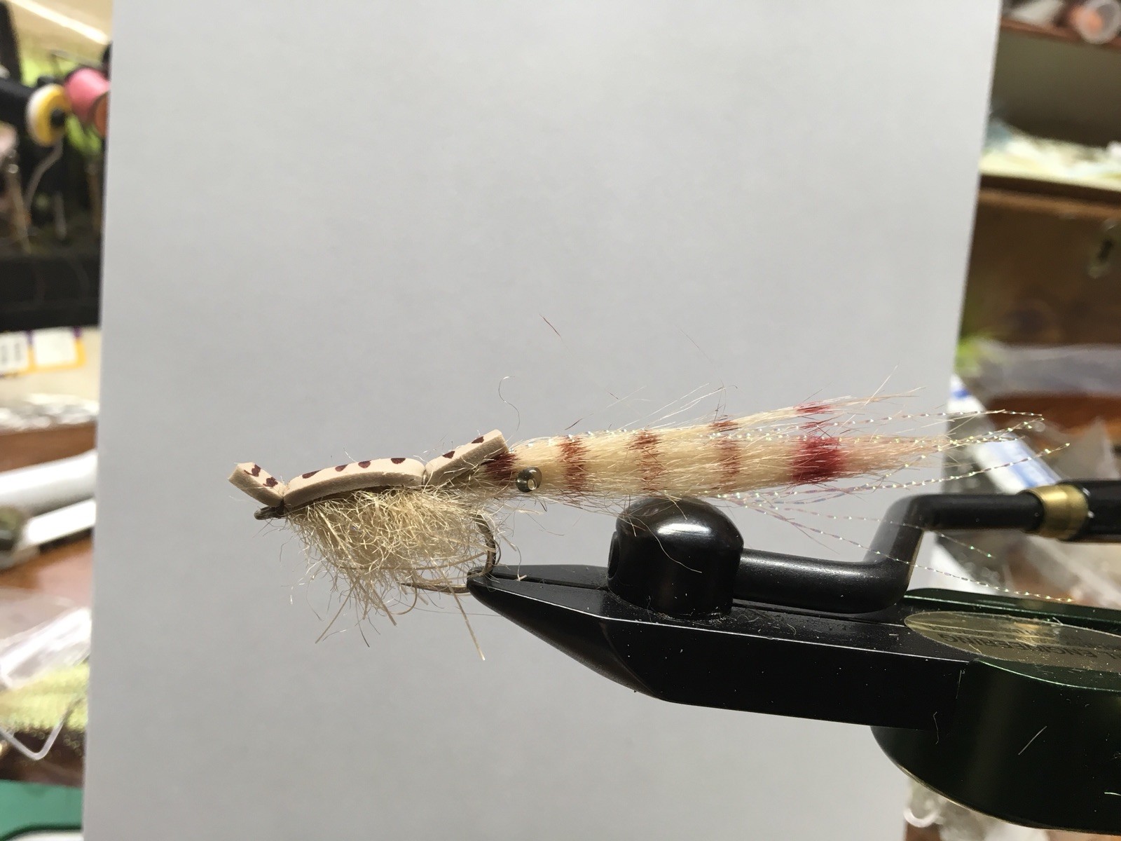 Saltwater Flies Shrimp Gurgler Size1/0 Tarpon,Redfish,Snook,Sea Trout ...