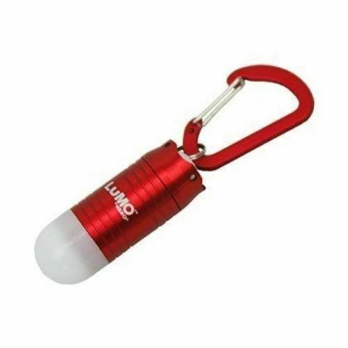 NEBO 6095 Red Lumo 25 Lumen Keychain Clip Light With Carabiner Clip Red ...