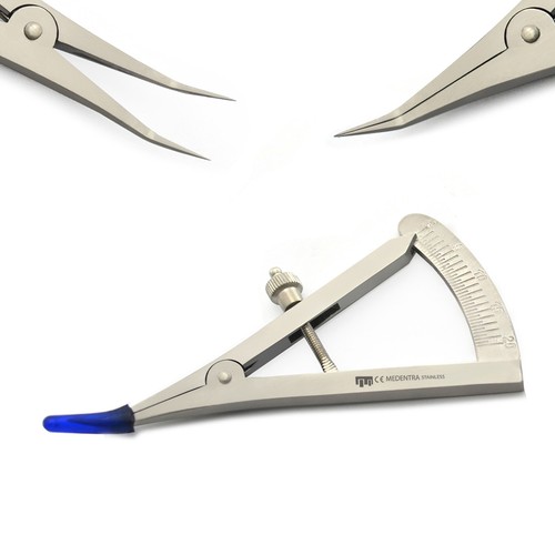 Castroviejo Caliper Curved Orthopedic Measuring Marking Caliper 20mm ...