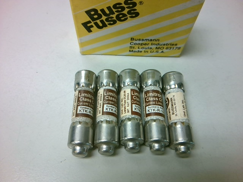 Bussmann KTK-R-10 Limitron 10A Fast Acting Fuse 600V (5 PCS) - New | eBay