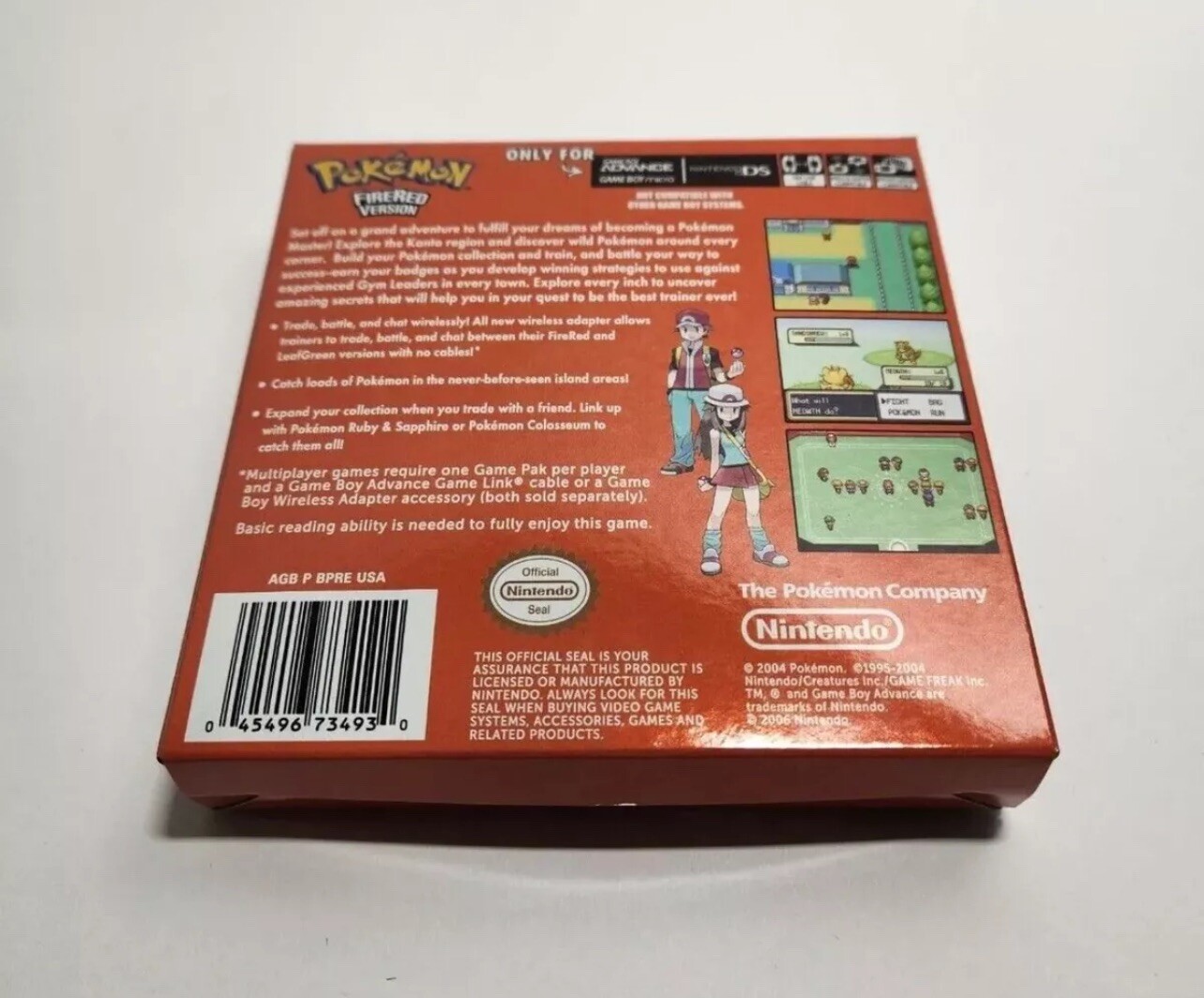 Pokemon FireRed [REPLACEMENT Box & Insert] | eBay