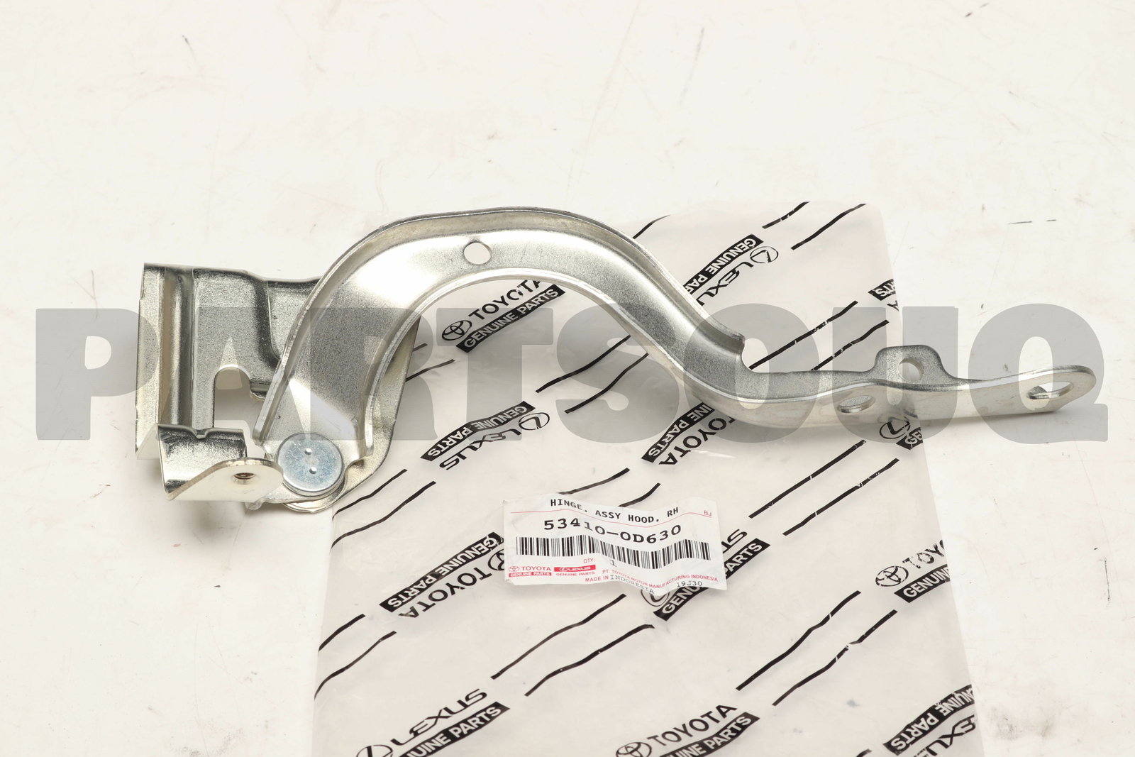 534100D630 Genuine Toyota HINGE ASSY, HOOD, RH 53410-0D630 | eBay