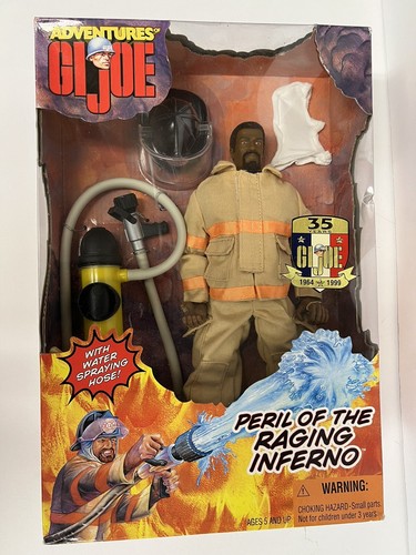 1999 Hasbro GI Joe 12” Action Figure Peril Of The Raging Inferno NIB | eBay