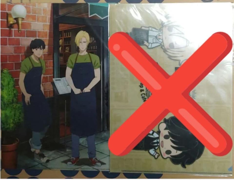 BANANA FISH cafe&bar Banana Fish Cafe File Japan Anime | eBay