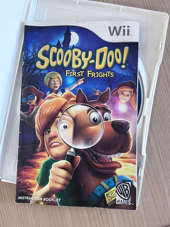 Scooby-Doo First Frights Nintendo Wii Game Complete With Manual CIB ...