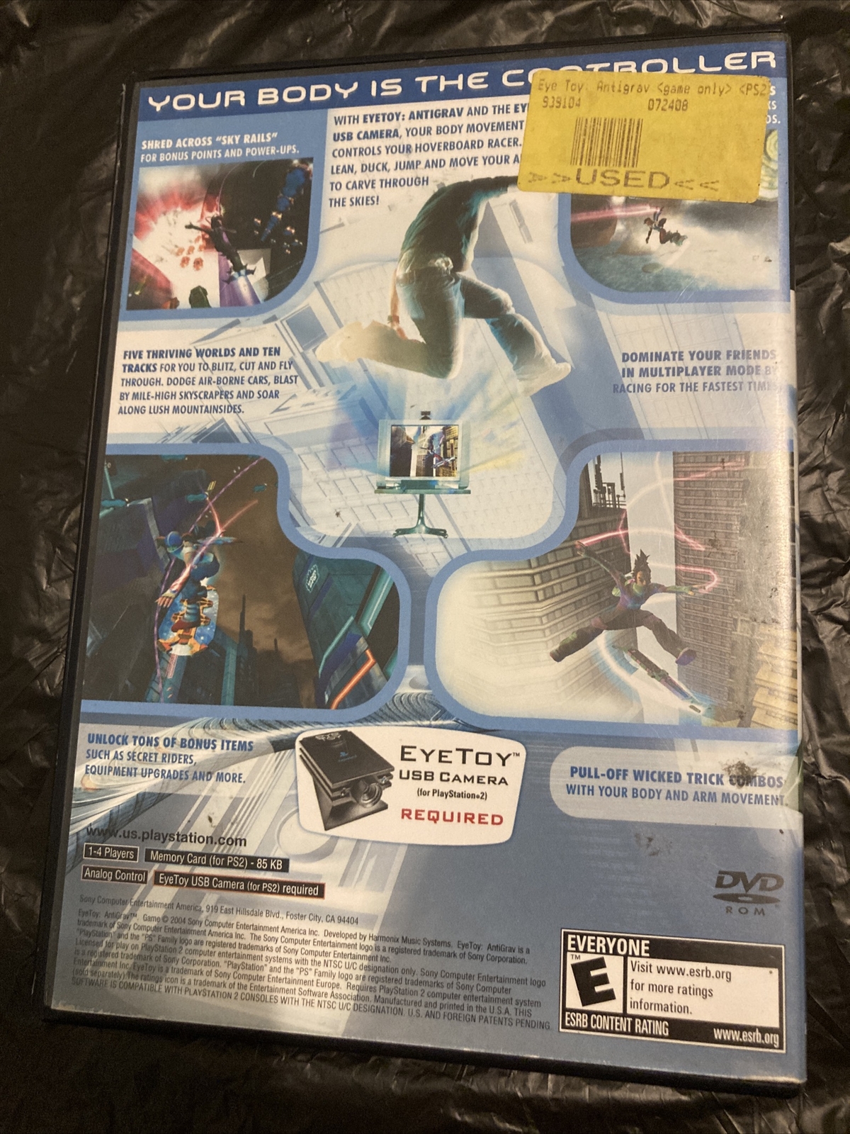 Antigrav Sony Playstation 2 2004 PS2 Black Label, Free Shipping | eBay