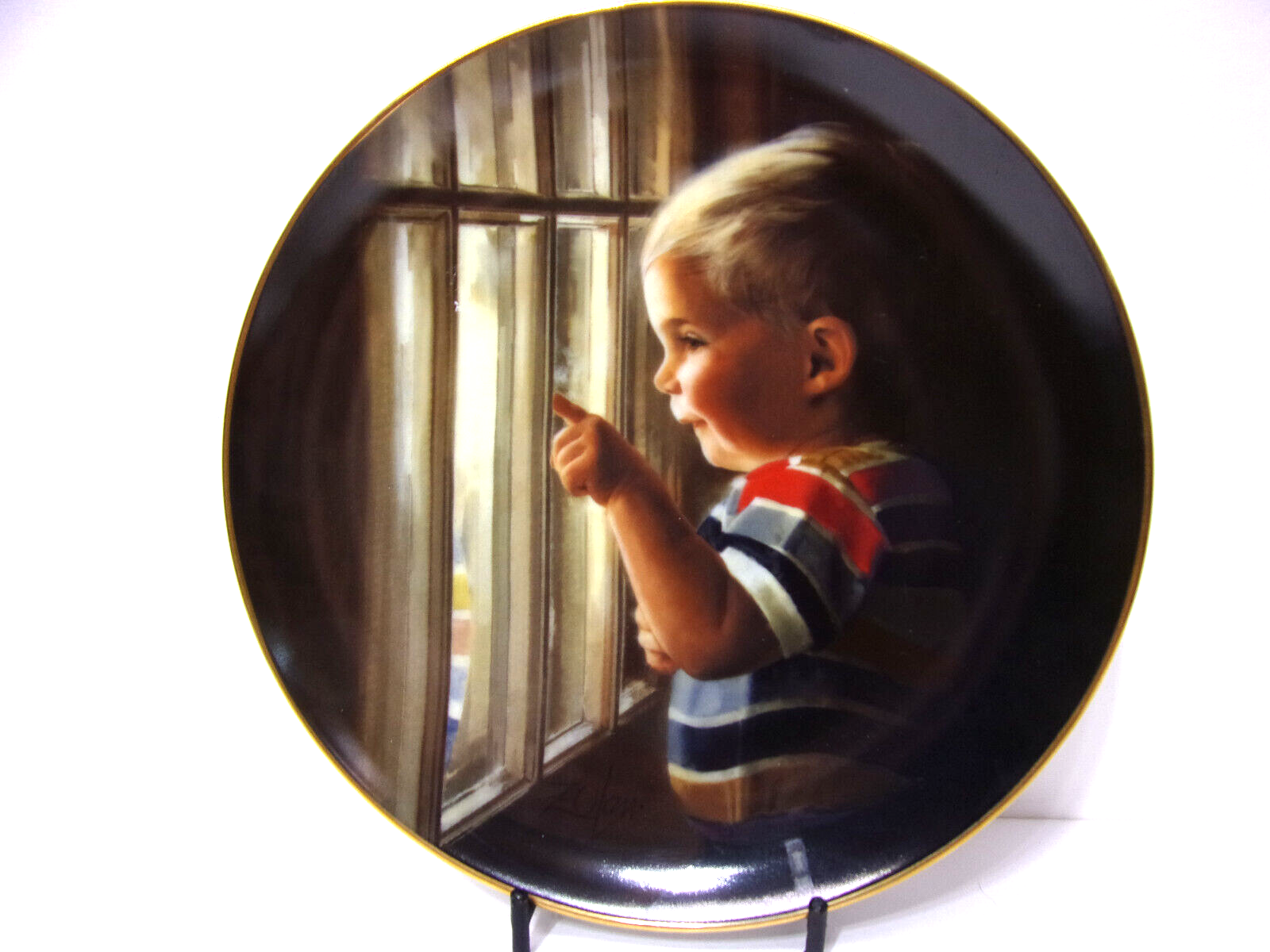 Daddys Home Plate Donald Zolan Fathers Day plate First and Only in ...