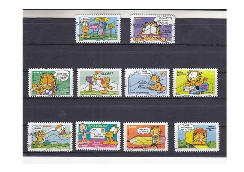 TIMBRES-POSTE AUTOADHESIFS 2008 le chat GARFIELD de Jim DAVIS n° 194 à ...