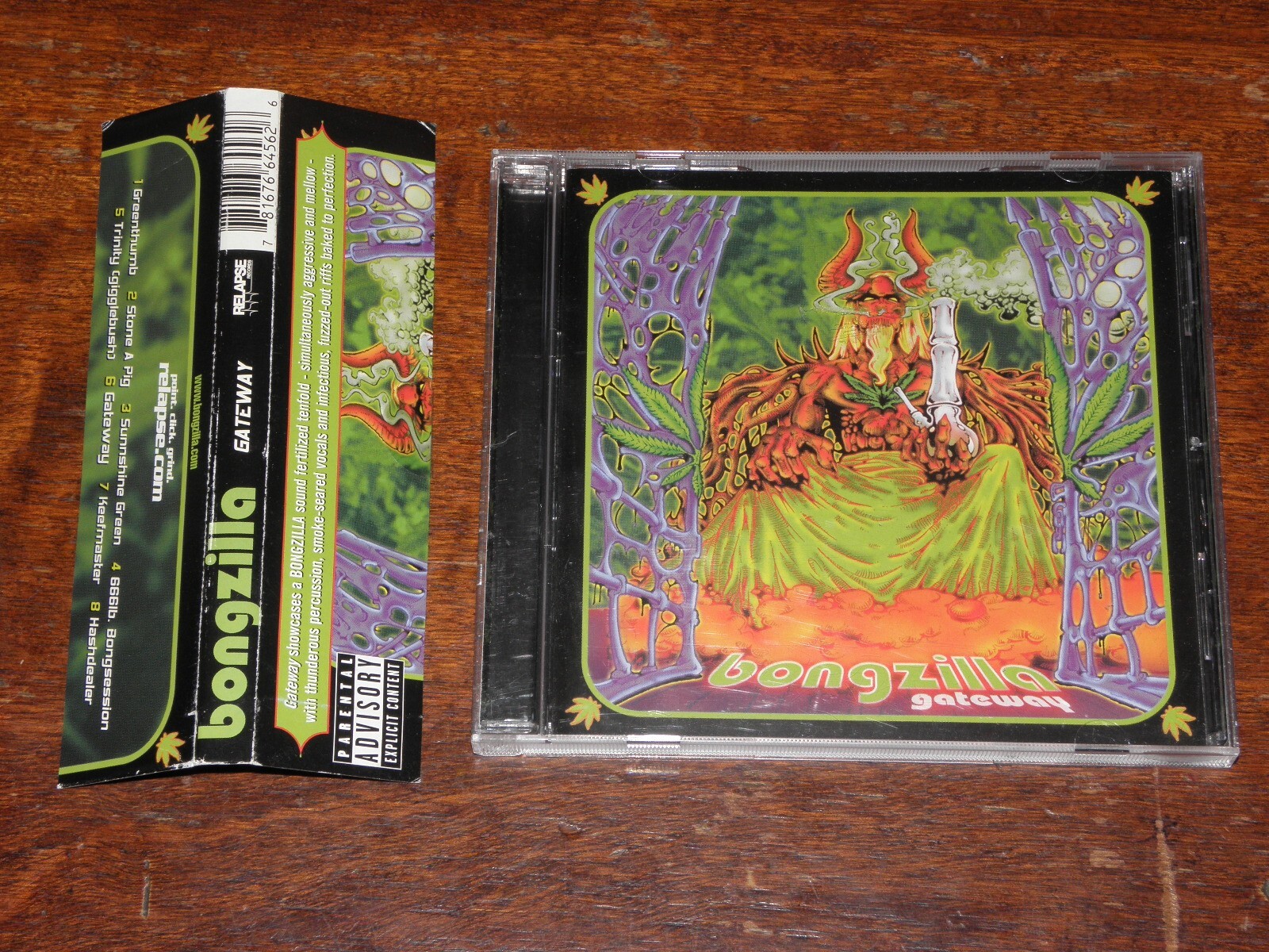 BONGZILLA - GATEWAY (CD ALBUM 2002) RELAPSE RECORDS / RR6456-2 / RARE ...