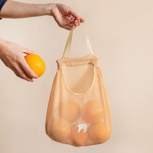 Net Bag Kitchen Mesh Bag Portable Fruit and Vegetable Bag | eBay Australia