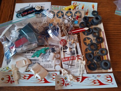 VINTAGE Amt /MPC ETC- OLD MODEL PARTS JUNKYARD #1 | eBay