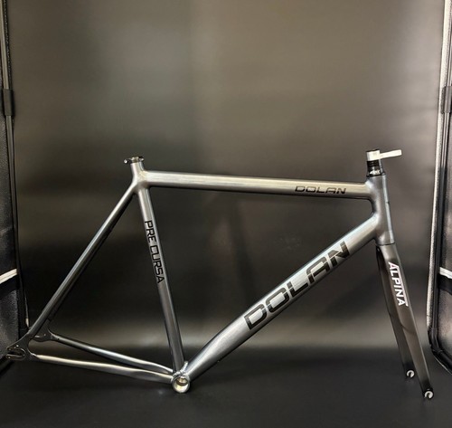 Dolan Pre Cursa Frameset Grey 56cm Track Bike Fixed Gear | eBay