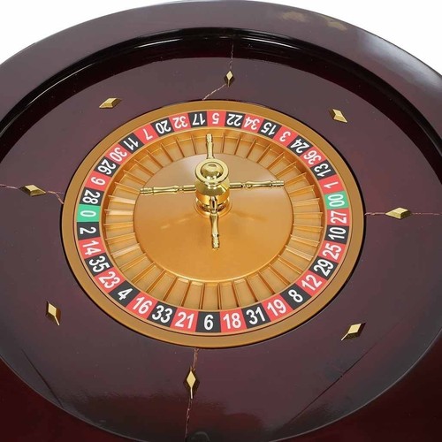 22" High Gloss Wood Roulette Wheel – Sold As-Is (Cosmetic Damage) | eBay