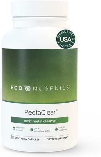 EcoNugenics PectaClear Detox Supplement for Toxic Metal Cleanse ...