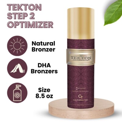 California Tan Tekton Tanning Bed Lotion OPTIMIZER STEP 2 Indoor Sun ...