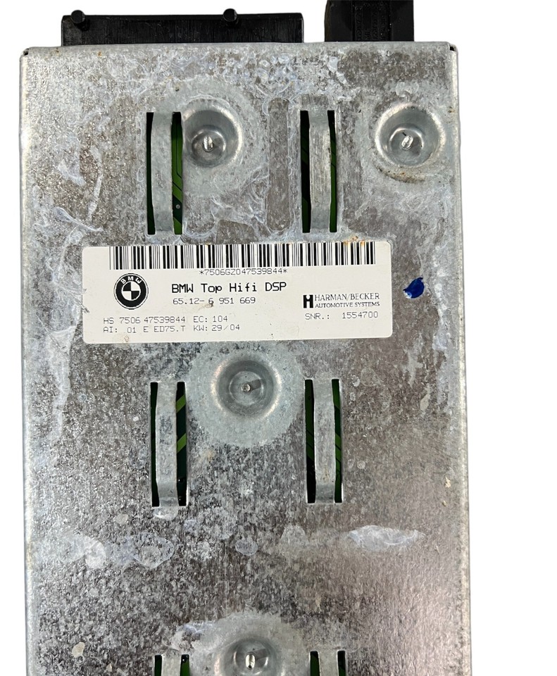 BMW OEM 335 M3 550 M5 650 645 M6 528 AMPLIFIER LOGIC 7 HIFI DSP AMP L7 ...