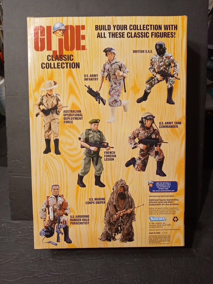 GI JOE 12 INCH US ARMY TANK COMMANDER NIB 1997 KENNER | eBay