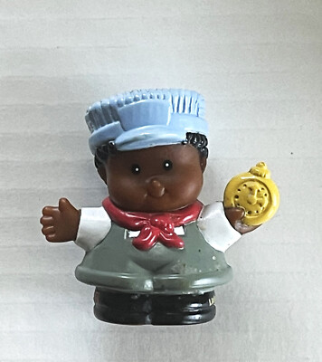 Little People African american train conductor | eBay