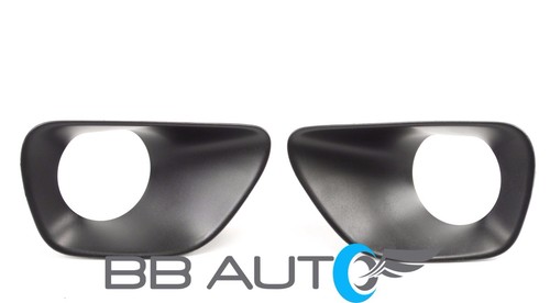 NEW FRONT BUMPER FOG LIGHT BEZELS GRILLES L&R FOR 2011-2013 JEEP GRAND ...