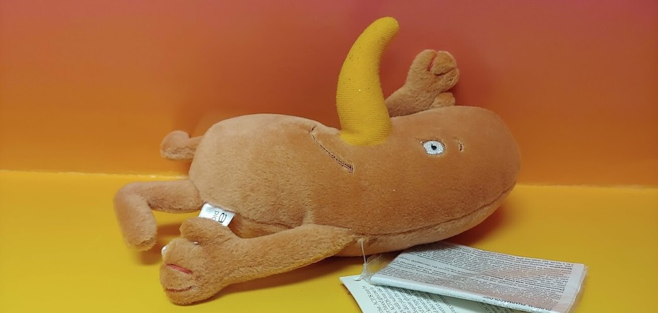 ACTOS Plush Beanbag Advertising Rep Gift Body Parts Series KIDNEY 7 ...