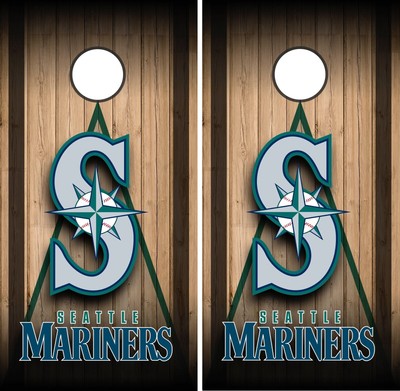 Seattle Mariners Skin Board Cornhole MLB Sports Vinyl Decal Decor ML13 ...