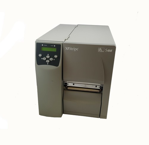 Zebra Stripe S4M 100-240V Thermal Barcode Serial Label Printer S4M00 ...