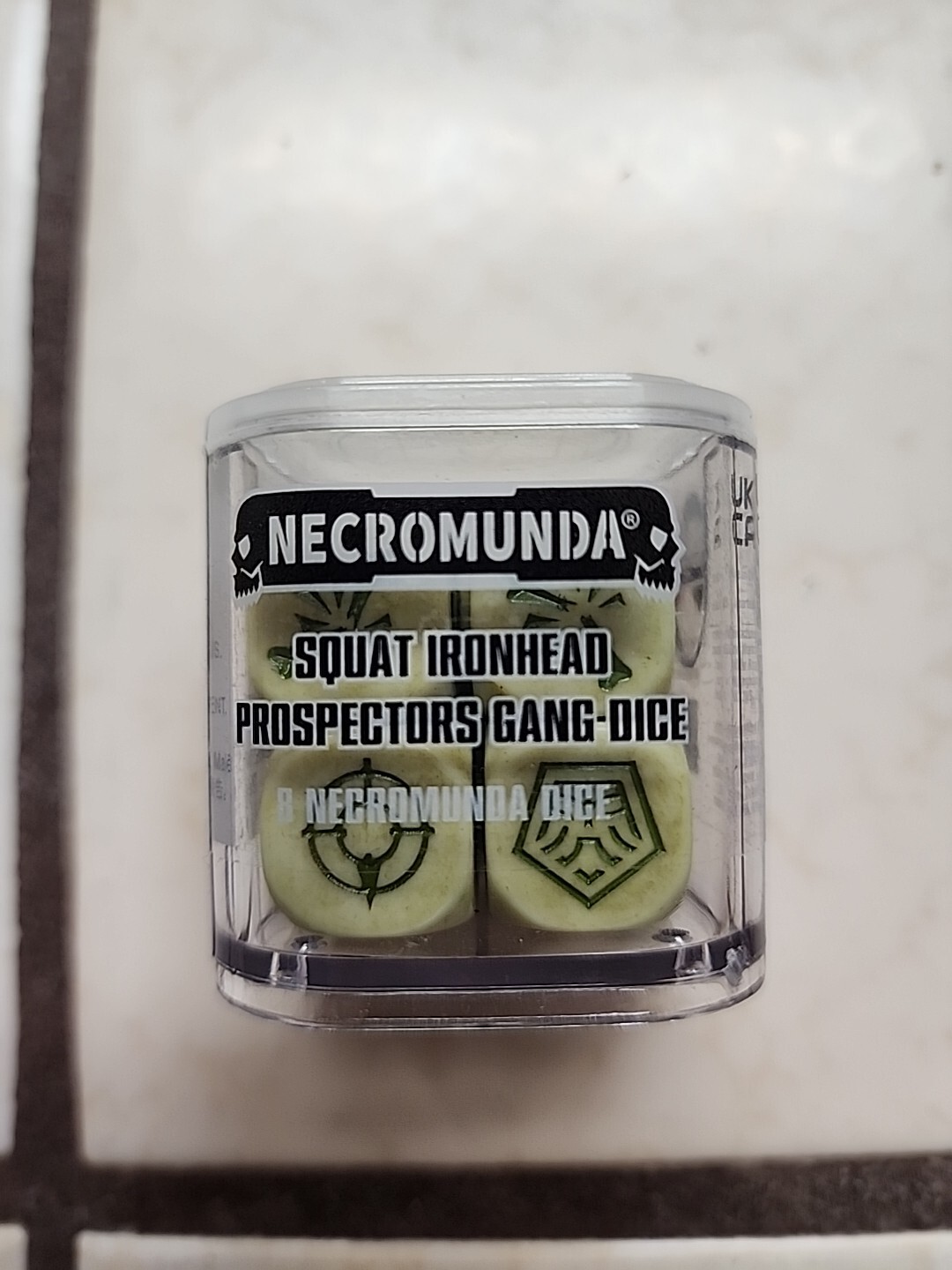 Necromunda Squat Ironhead Prospectors Gang Dice. New | eBay