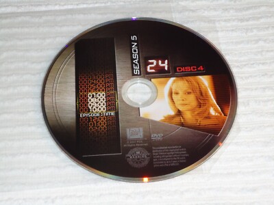 24 Season 5 Disc 4 DVD REPLACEMENT only - 5th fifth season five | eBay