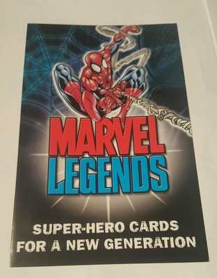 marvel legends promo flyer 2001 | eBay
