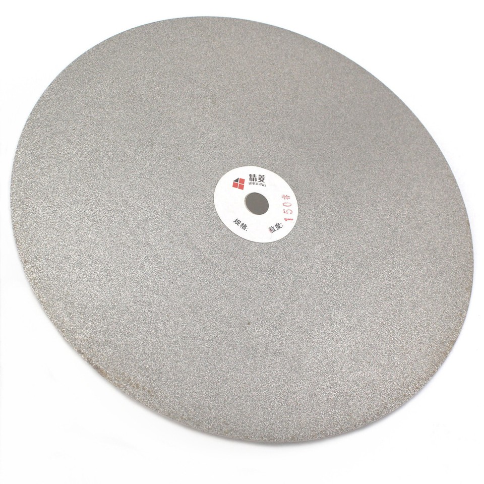 12" inch Diamond Grinding Disc Grit 46-2000 Flat Lap Disk Abrasive ...