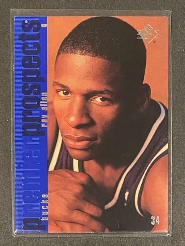 1996-97 Upper Deck SP Ray Allen RC Premier Prospects #136 | eBay