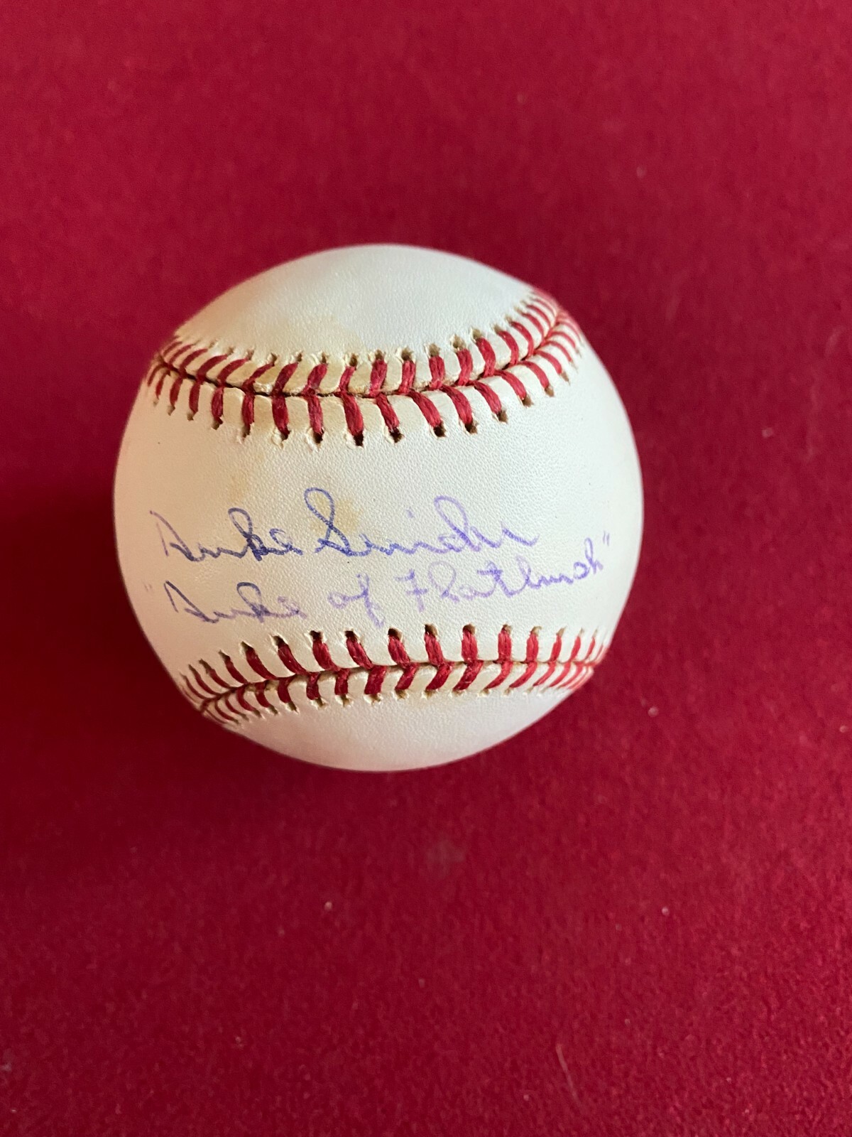 Duke Snider Autographed Memorabilia | Signed Photo, Jersey ...