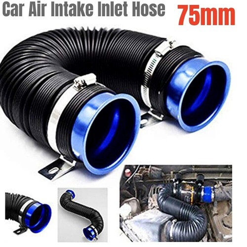 US 3-inch 75mm Auto Turbo Multi Flexible Air Intake Pipe Tube Intake ...
