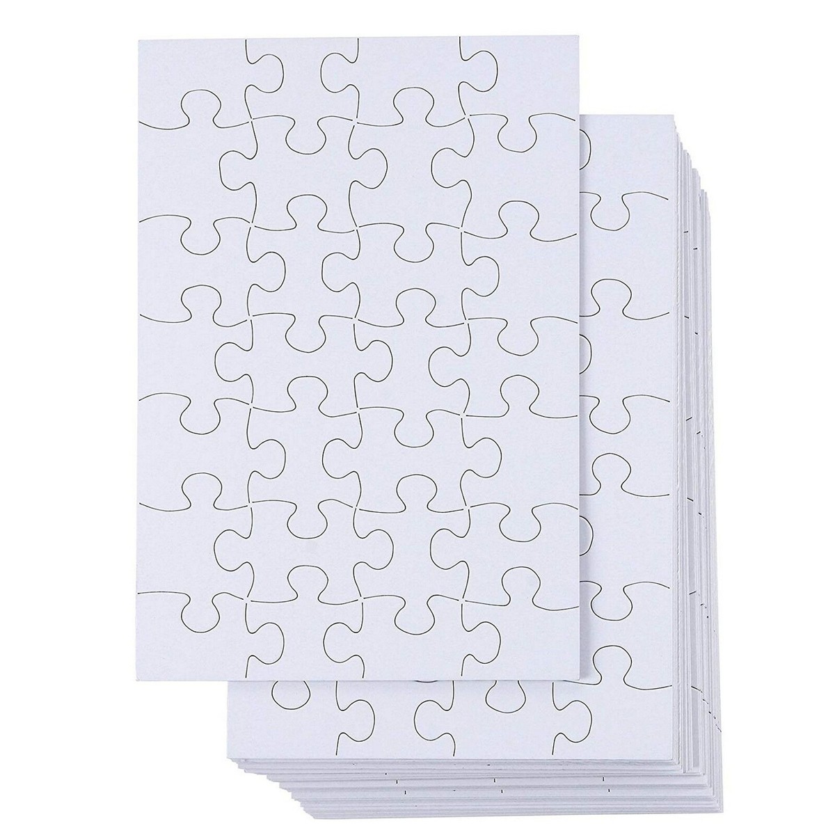 6 Piece Jigsaw Puzzle Template 6 Step Hexagons Puzzle Diagram For