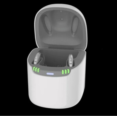 USA New 2 New Signia Charge & Go 7IX Bluetooth Rechargeable+Clean &Dry ...