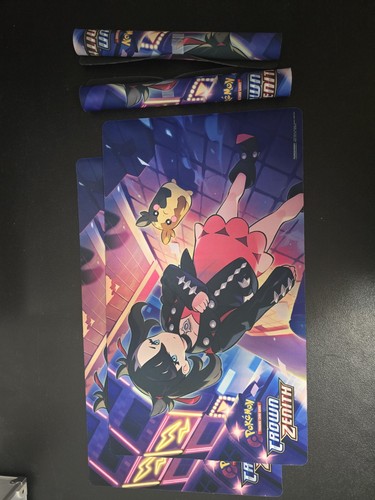 pokemon tcg playmat Crown Zenith Marnie | eBay
