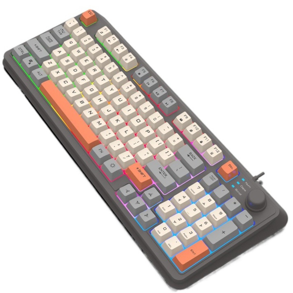 Mechanical Feel 94 Key RGB Keyboard K82 Wired Keyboard Computer ...