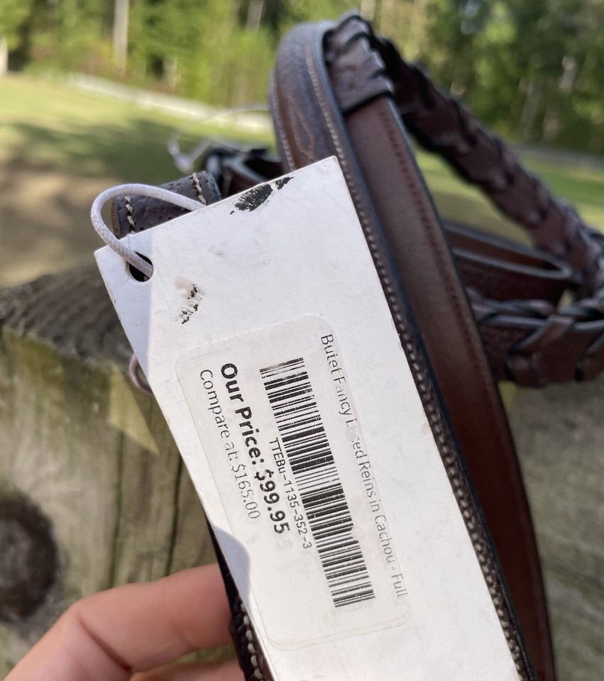 Butet Fancy Stitched Reins | eBay