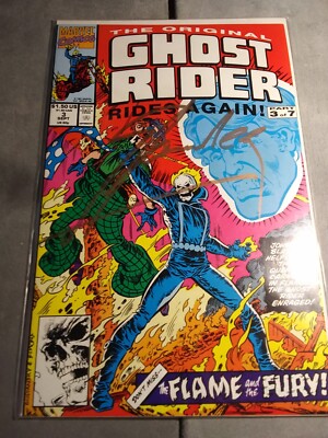STAN LEE AUTOGRAPHED GHOST RIDER COMIC BOOK | eBay
