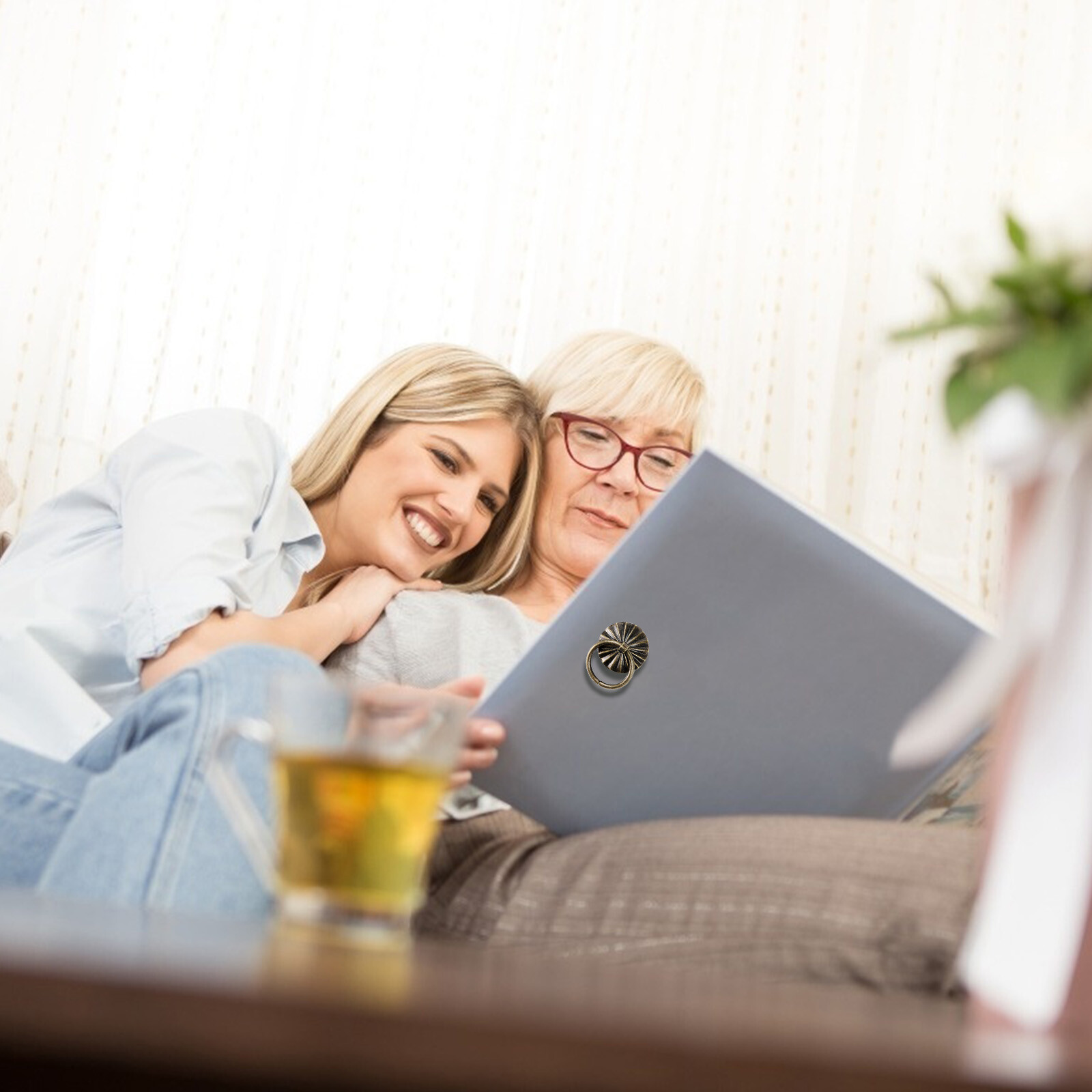 40Pcs Metal Brad Fasteners with Pull Rings Small Ring Fasteners R^$i | eBay