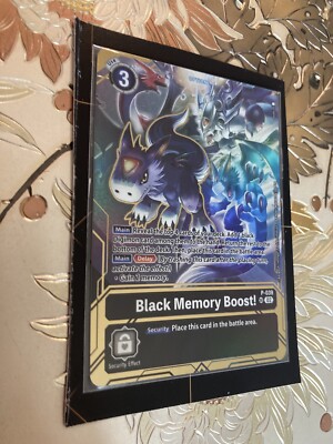 Digimon Black Memory Boost! P-039 Premium Card Collection - Memory ...