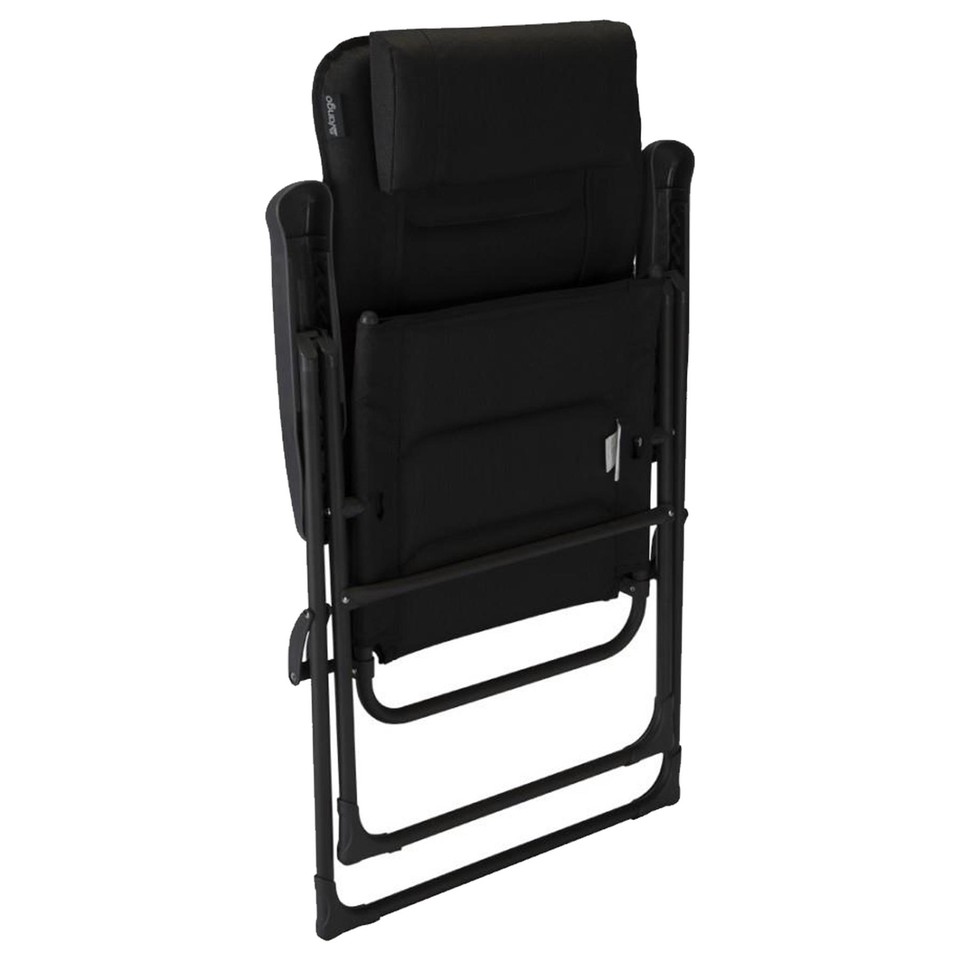 VANGO HAMPTON DLX CHAIR & FOOTSTOOL RECLINING CAMPING SEAT GARDEN BBQ ...