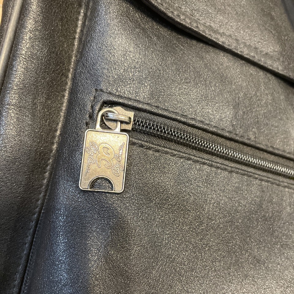 Black USPS faux leather messenger bag | eBay
