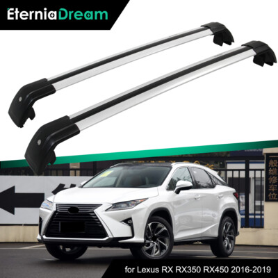 Lockable Cross Bar Fit for Lexus RX RX350 RX450 2016-2022 Roof Rail ...