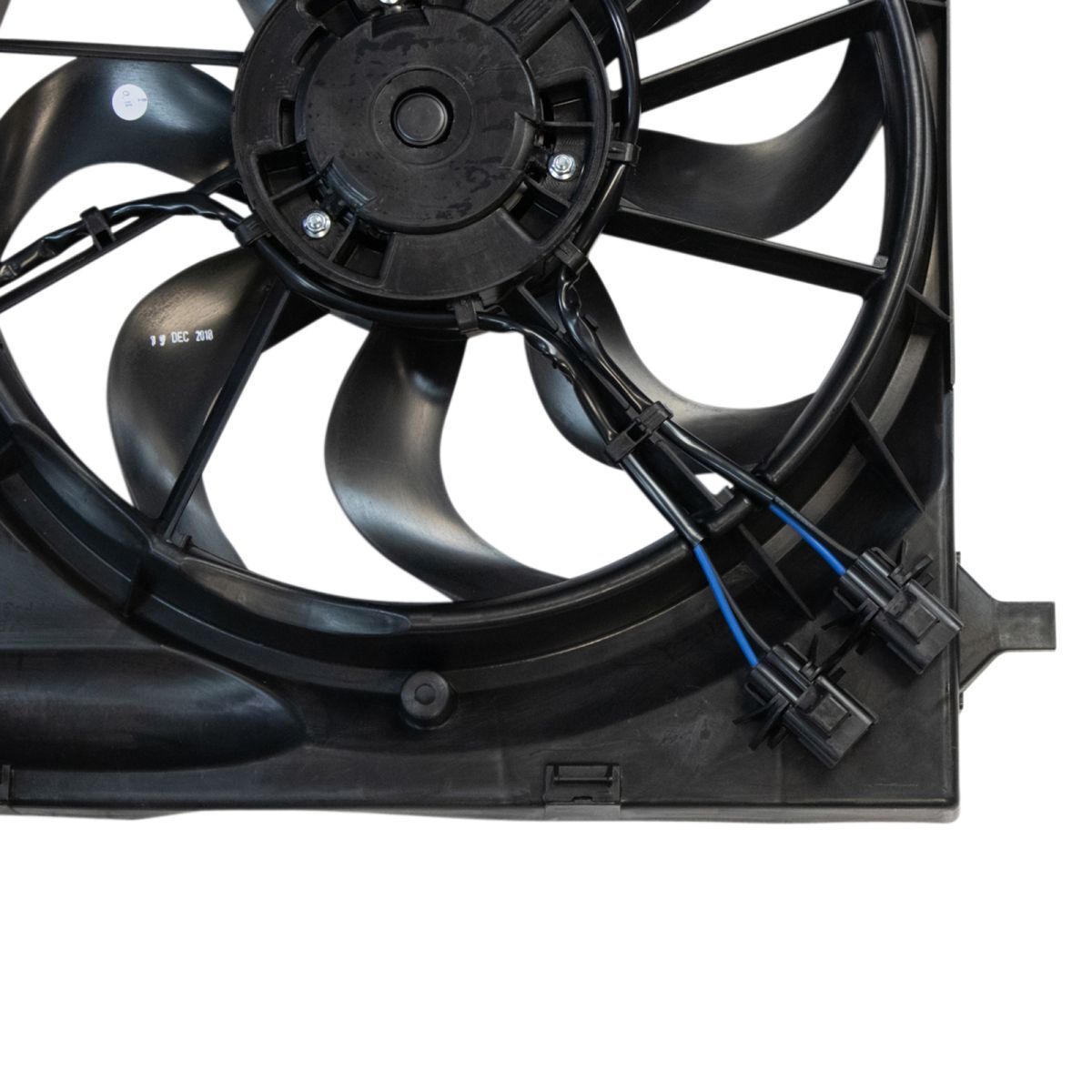 Engine Radiator Dual Cooling Fan Assembly for Ford Transit T150 T250 ...